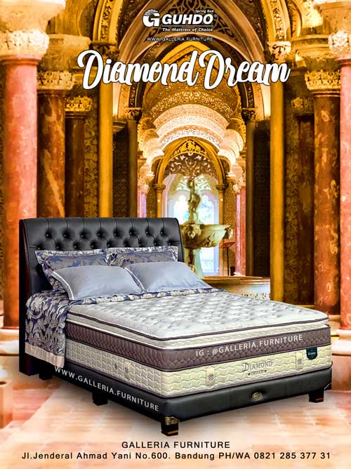 Keunggulan Harga Spring Bed Guhdo Diamond Dream 2019 Bandung