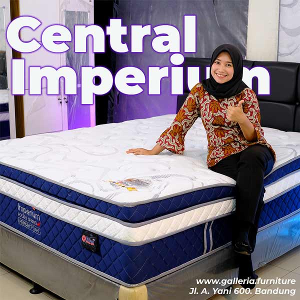 Central Spring Bed Imperium - Harga, Diskon, Gambar, Review Fitur